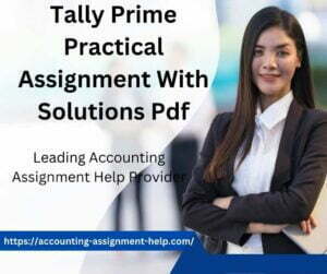 Tally Prime Practical Assignment With Solutions Pdf » Accounting Assignment Help Online